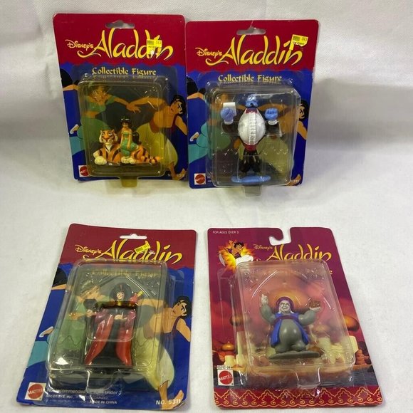 Mattel | Toys | Mattel Disney Aladdin Collectable 4 Figures | Poshmark
